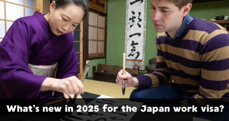 Japan Work Visa 2025 – Rules & Application Guide