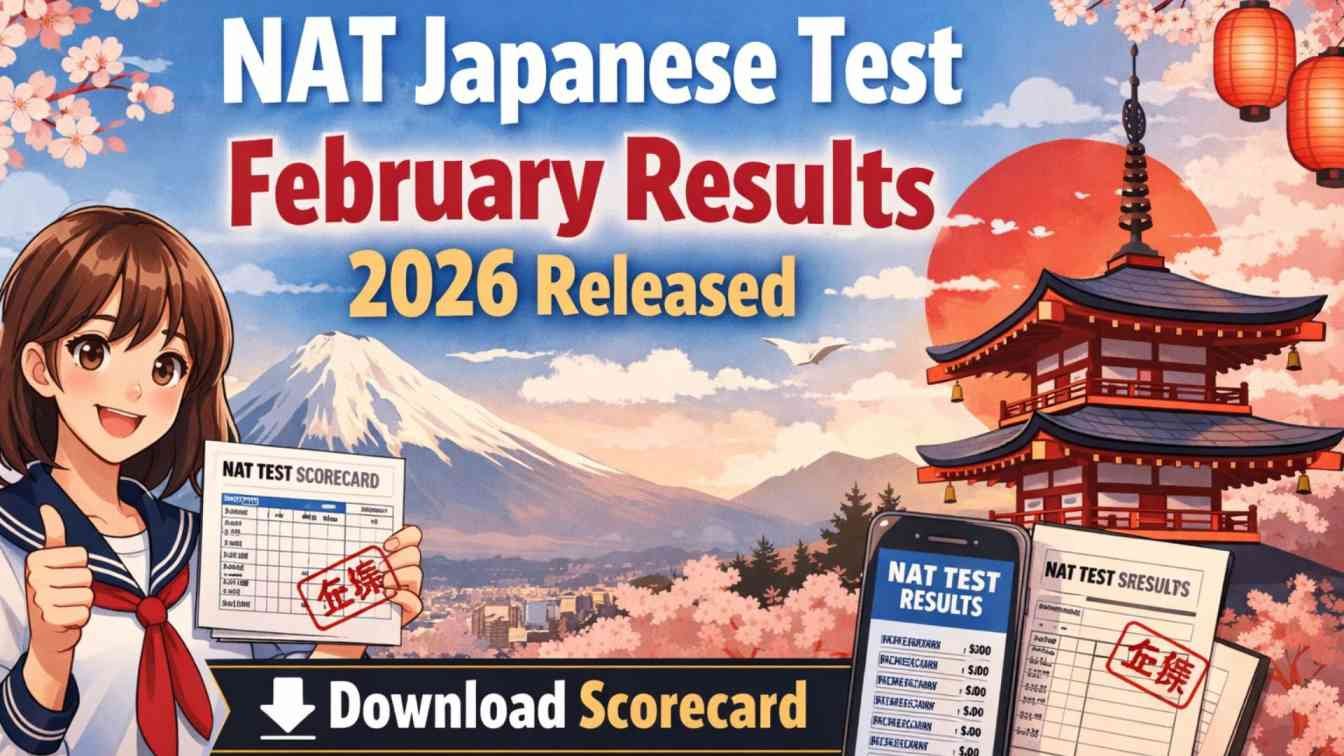 NAT Japanese Test February Results Are Out Check Scores