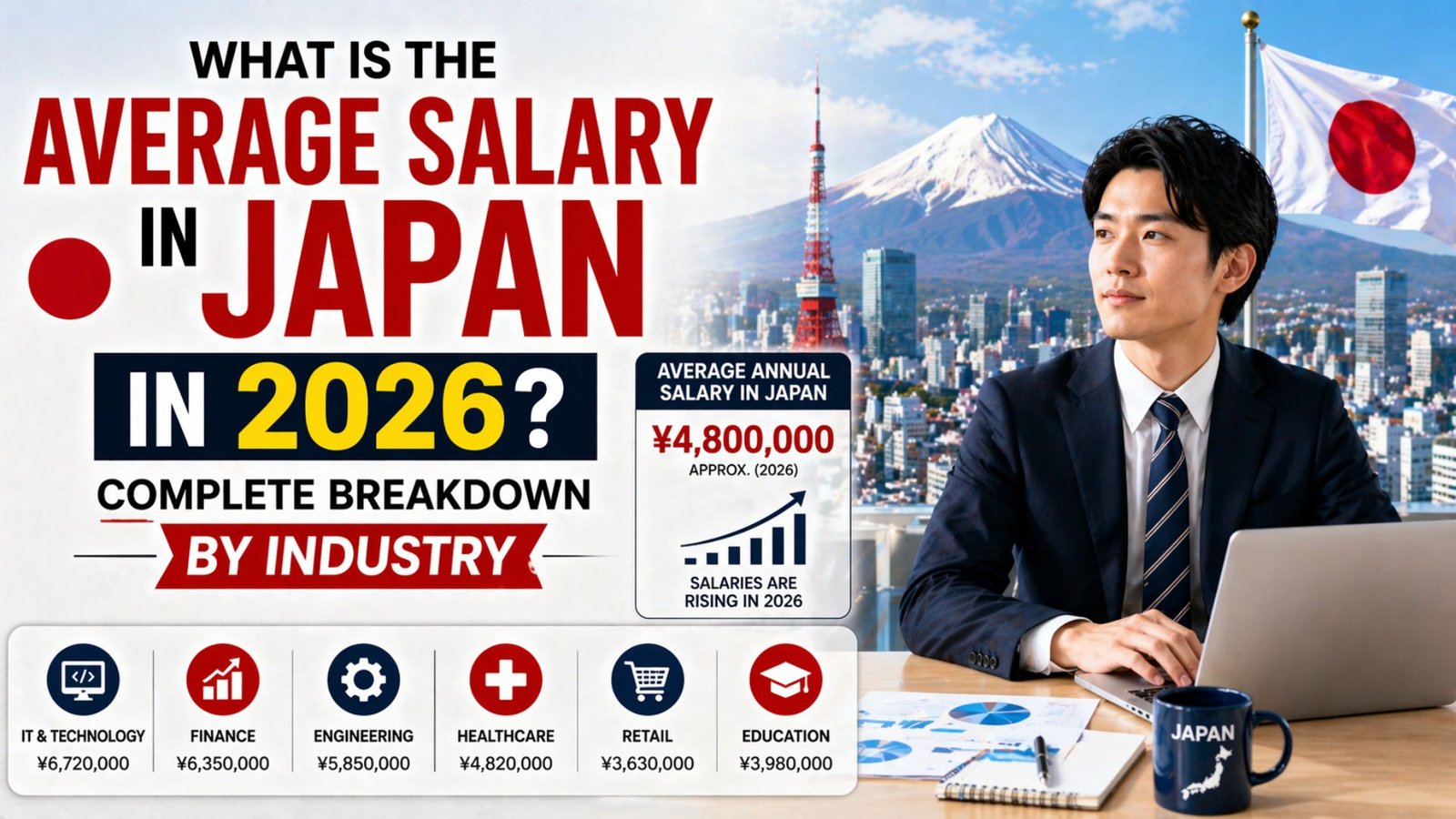 What Is the Average Salary in Japan 2026 : Guide